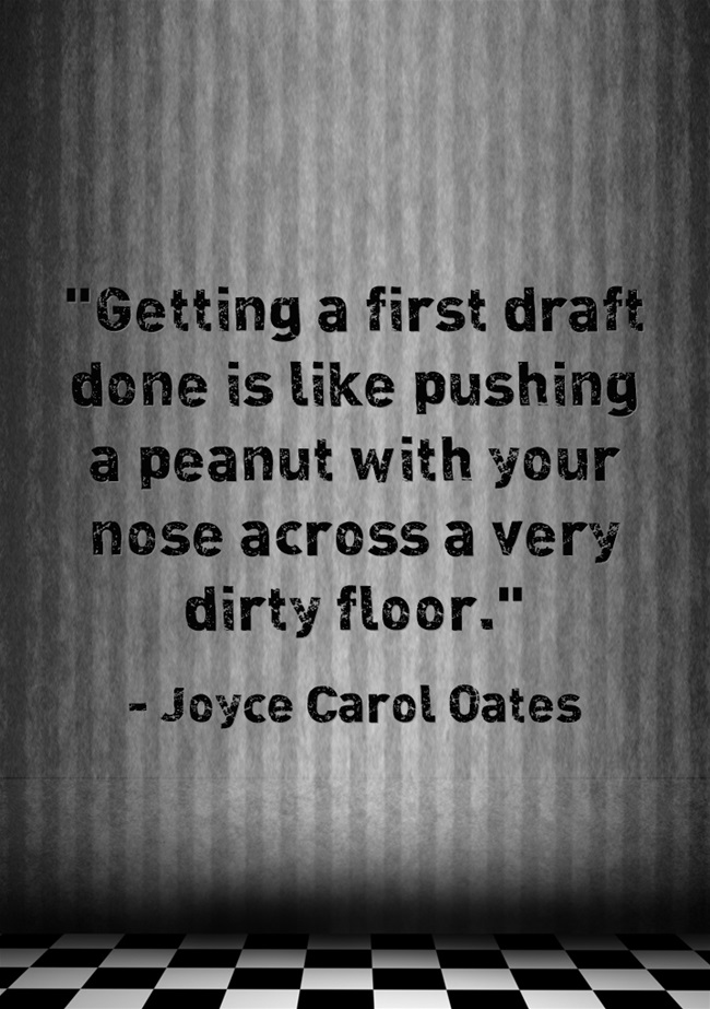 How to Get Your First Draft Done – Alison D. Stegert